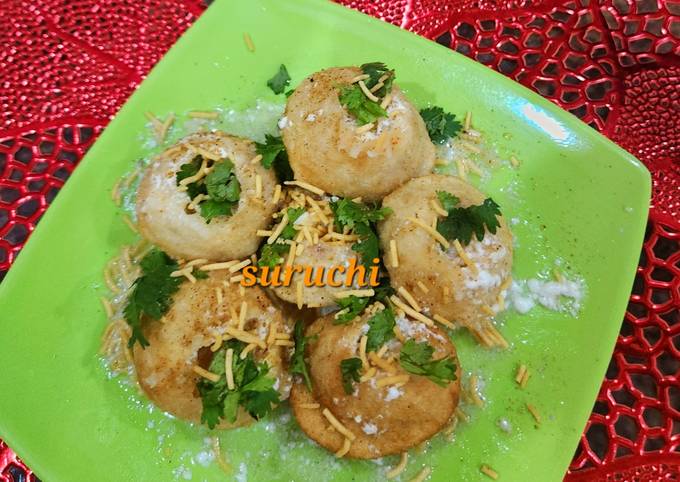 Quick Dahi Puri Chat Recipe by Suruchi (Dr. Ruchi Sharma) - Cookpad