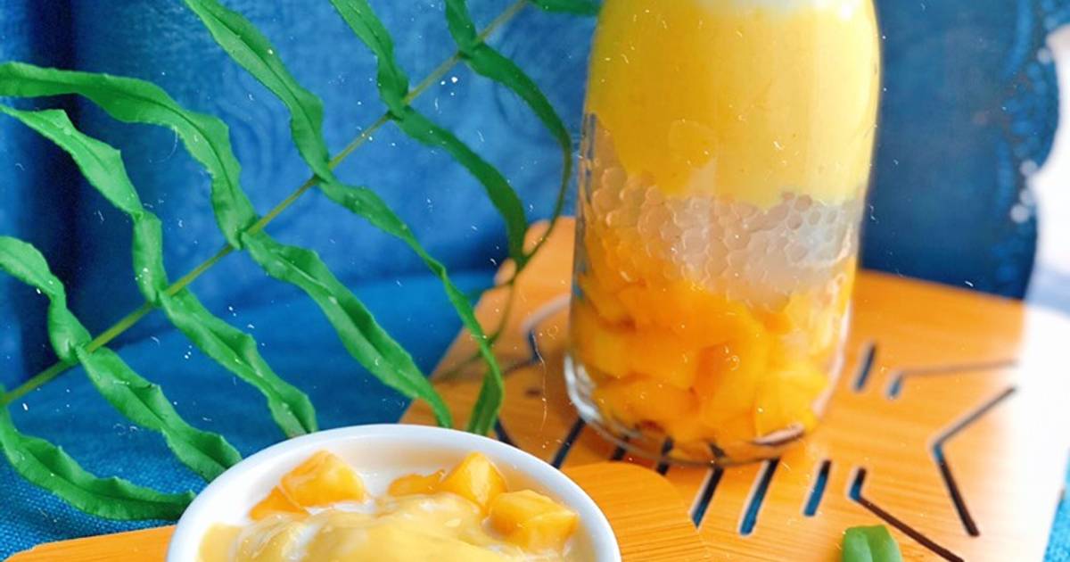 Cách Làm Món Chè Xoài Mix Sữa Dừa của Phương Võ (Mẹ Măng) - Cookpad
