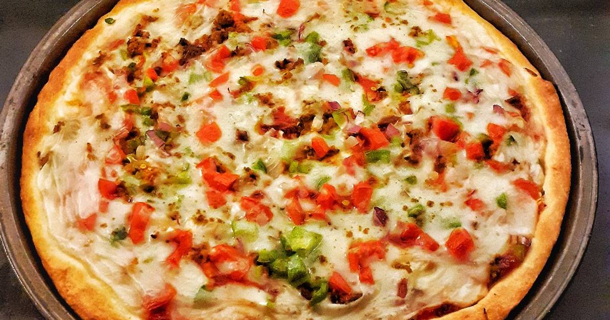 Low Budget Pizza 🍕 Recipe by Shamila Ali - Cookpad