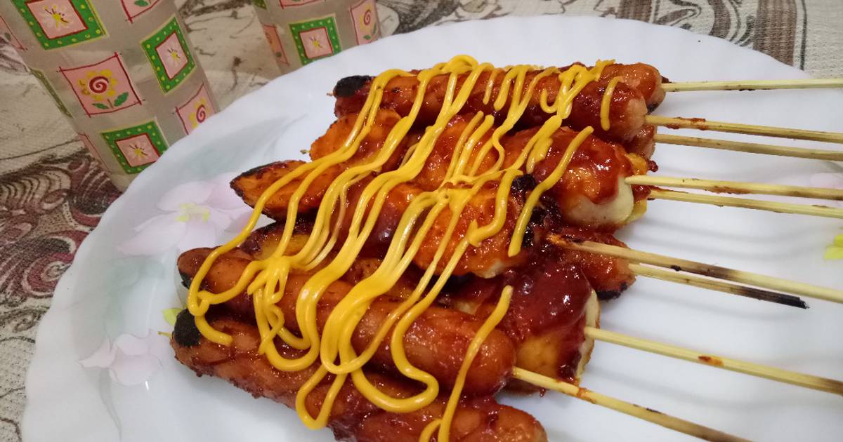Resep Bakso ayam dan sosis bakar pedasssh oleh Yolanda Rizky Moza - Cookpad