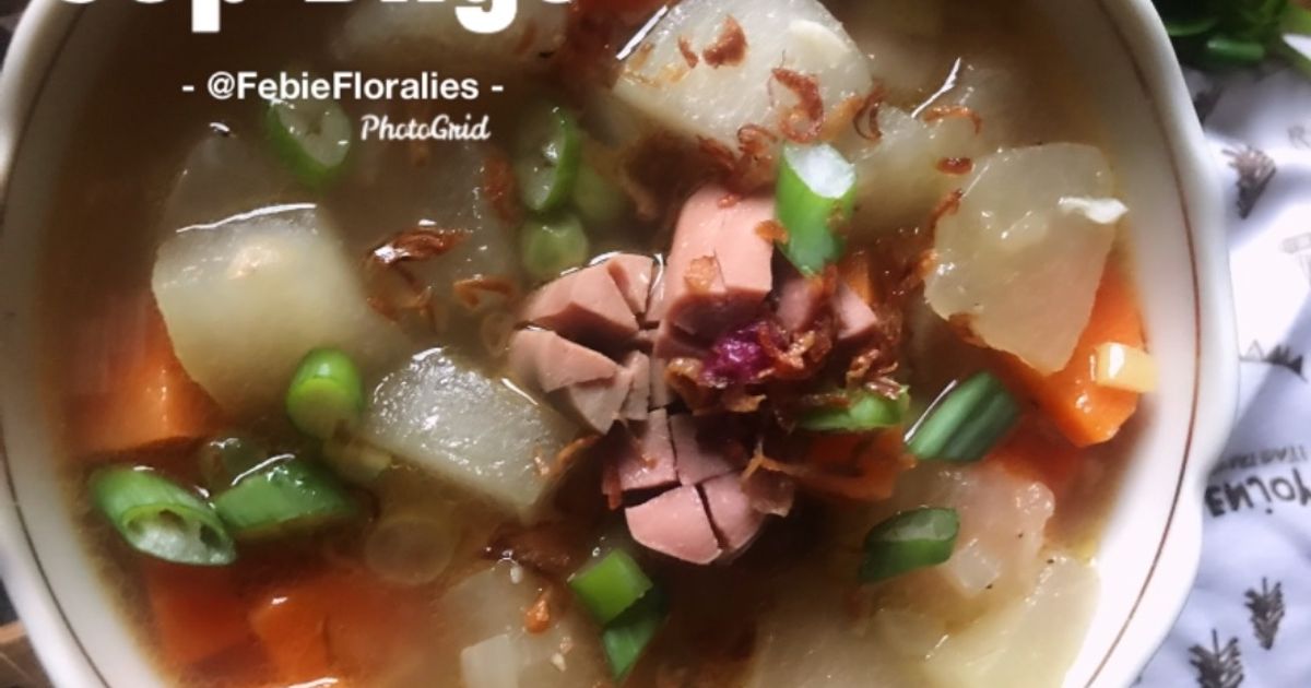 Resep Sup Bligo (Taugan), Murah Meriah Dan Sedap,Menu Balita oleh Febie ...