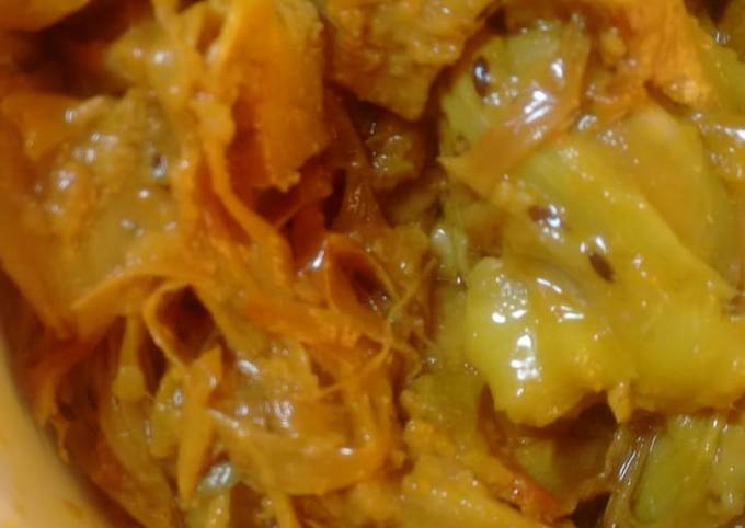 Vegetable of kathal Recipe by Prachi - Cookpad