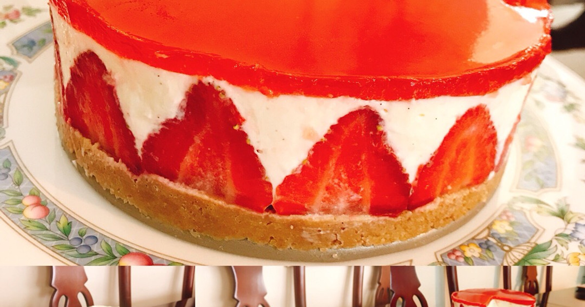 Delicious Yoghurt Rare Cheesecake (Without Cream Cheese) Recipe by ...