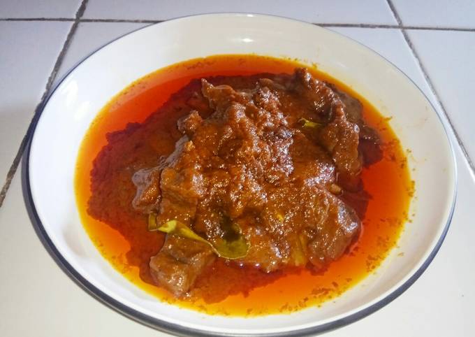 Resep Rendang bumbu instan oleh Fitri Fitriani - Cookpad