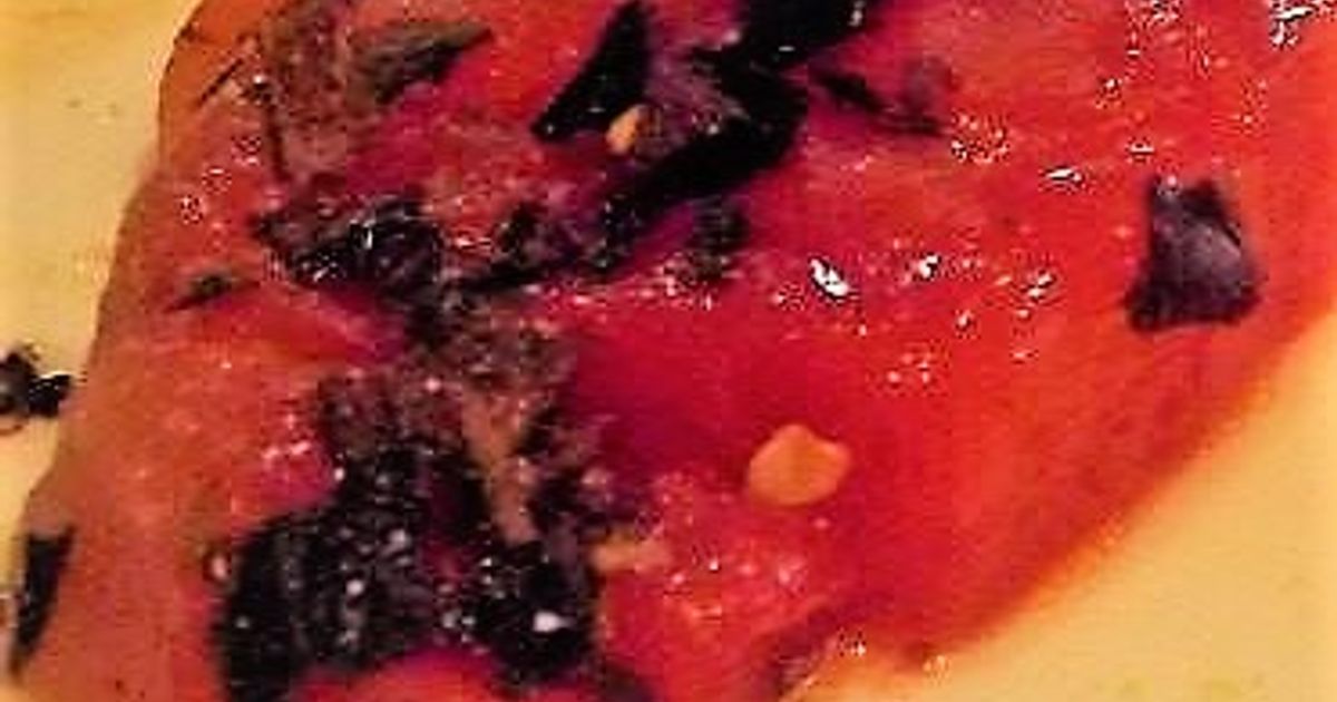 Sandía Asada Con Chiles Cristalizados Receta de MARTÍN GERARDO RAMÍREZ ...