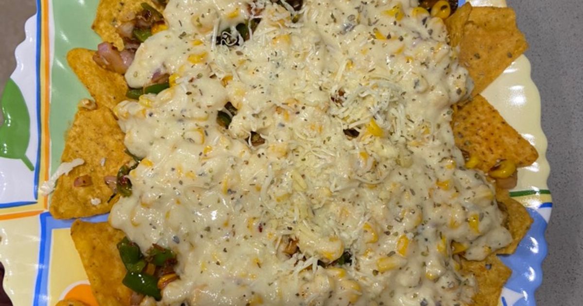 Nacho Corn Chaat Recipe by ANJALI JINDAL - Cookpad