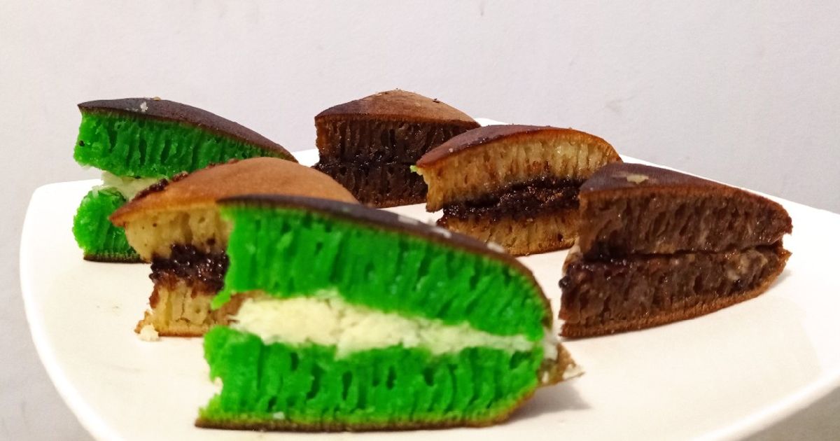 Resep kue bandung manis teflon rumahan enak dan mudah - Cookpad