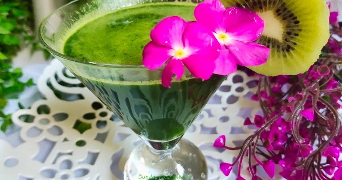 76 resep jus bayam mix enak dan mudah - Cookpad