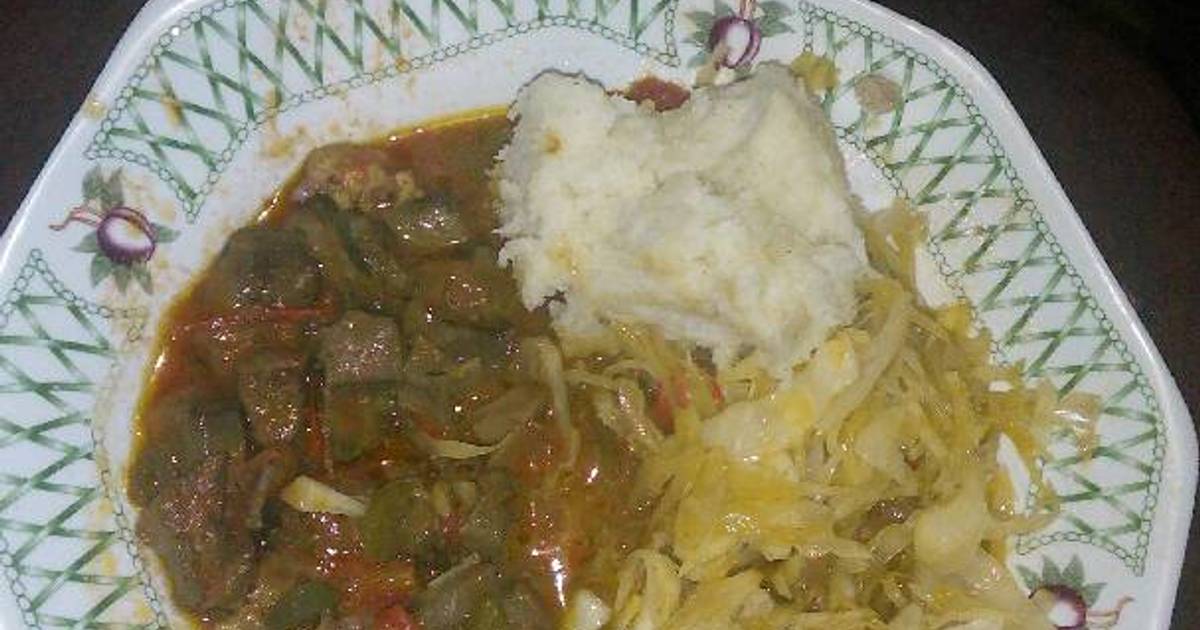 Fried liver stew Recipe by faithwesh - Cookpad