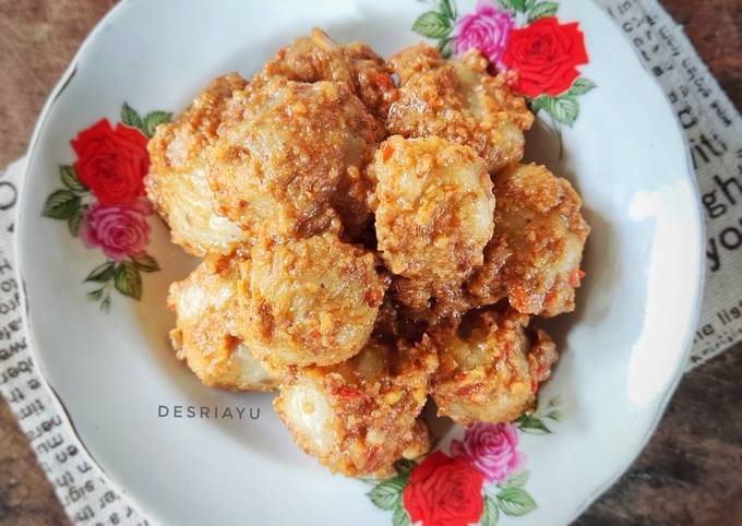 Resep Cilok Bumbu Kacang oleh Desriayu - Cookpad