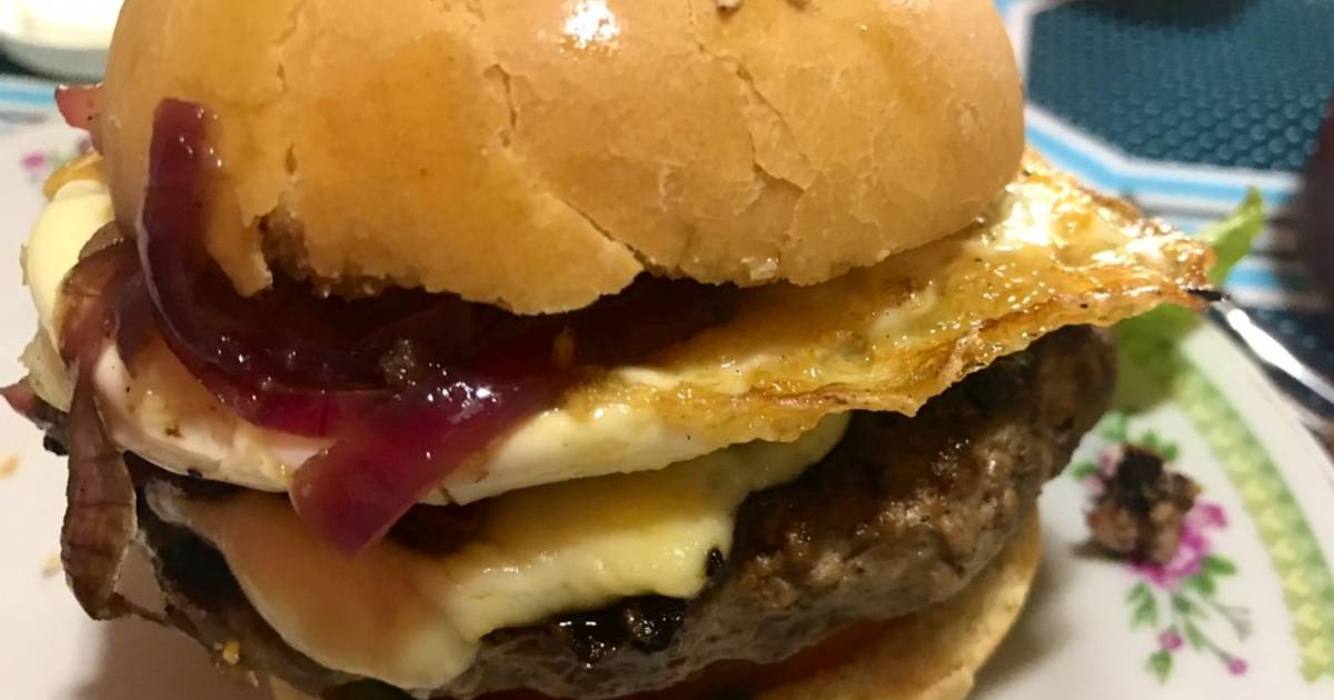 Hamburguesa paty de carne - 6,366 recetas caseras- Cookpad
