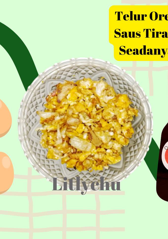 Resep Telur Orek Saus Tiram Seadanya oleh Gail - Cookpad