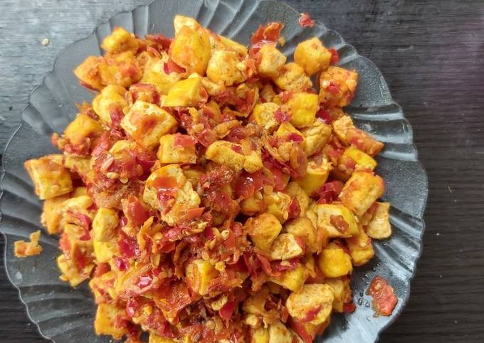 Resep Balado tahu rebon oleh Larissa Amalia - Cookpad