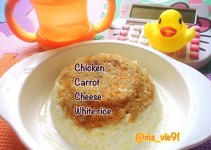 Resep MPASI-Nasi Tim Ayam oleh Vivie Harijanto - Cookpad