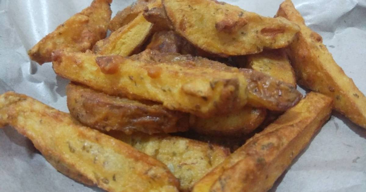795 resep potato wedges tepung enak dan mudah - Cookpad