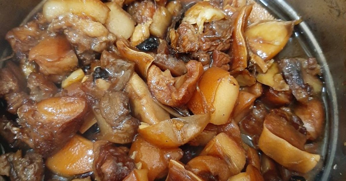 Resep Non Halal Kepala Babi, Kulit Kepala Babi, Bak Tek Ta Lu,Phak Lou ...
