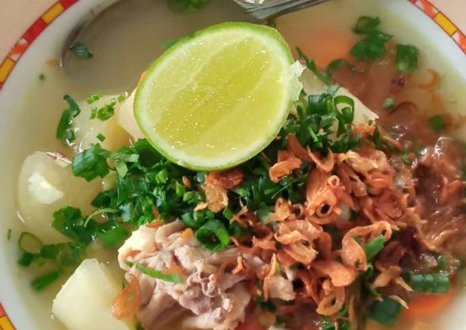 Resep Sup singkong sayur ala mak kia oleh Riri Aini ( mak kia ) - Cookpad