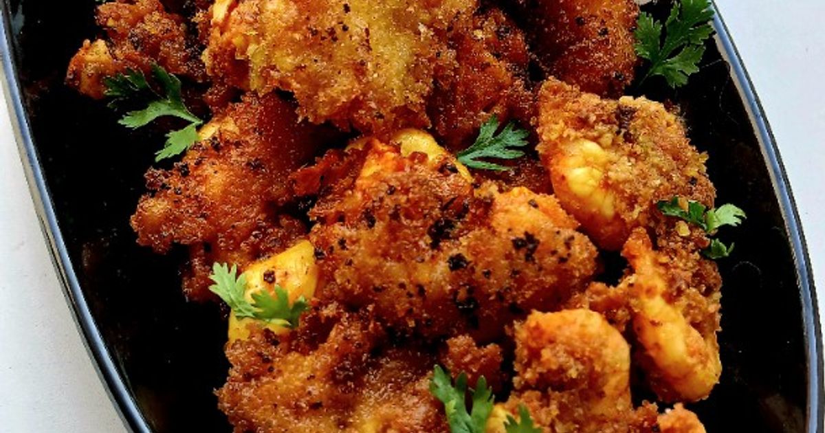Crispy Venami Prawns Fry Recipe by Kalpna - Cookpad