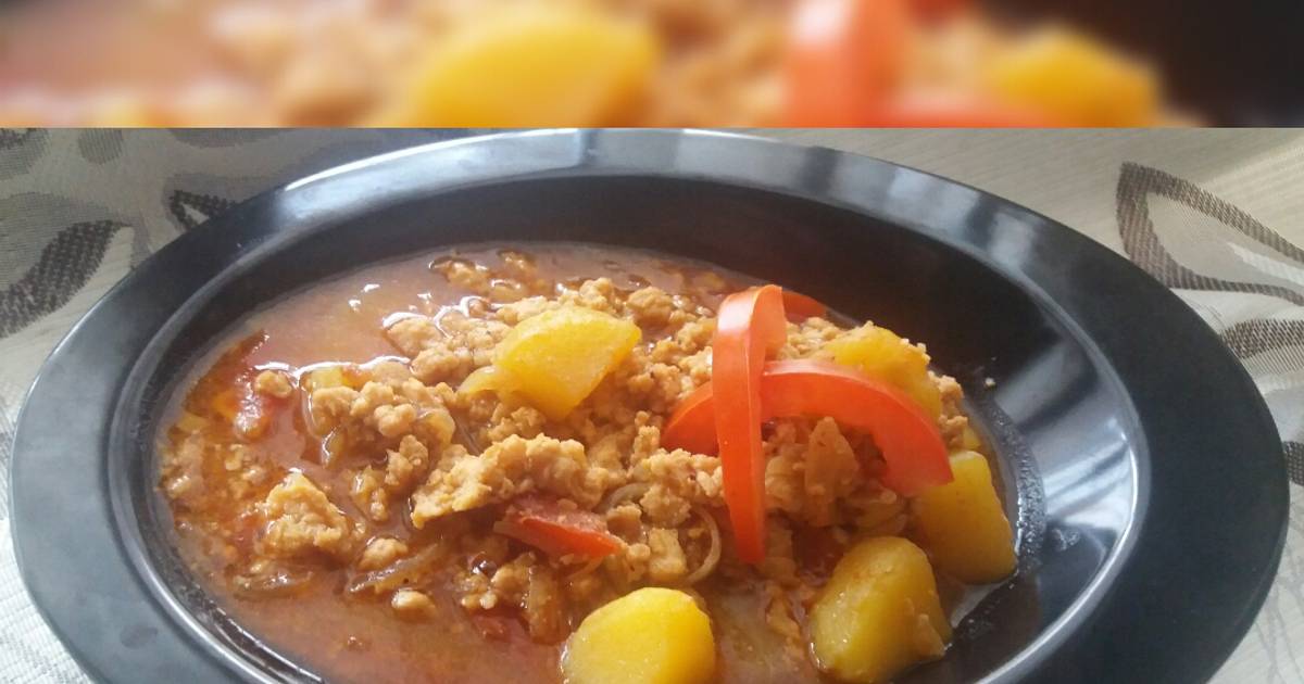 Resep Semur Daging Ayam Giling oleh Dapue Cutkak Iva/Cakes AL Fatih/Iva ...