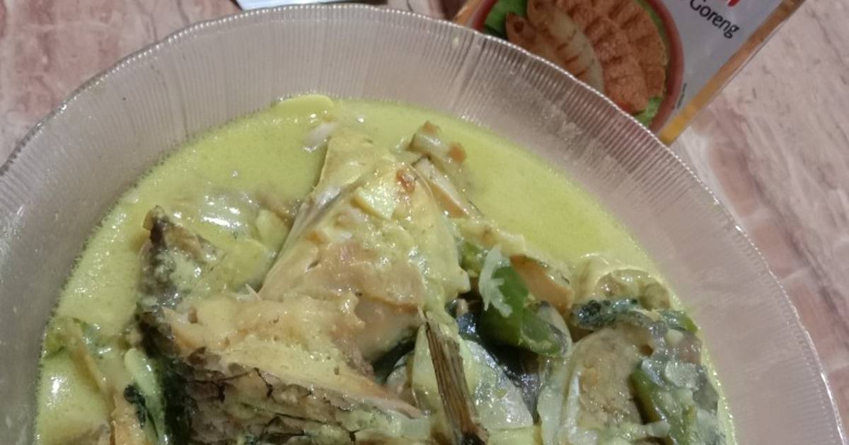 Resep Kepala Gurami Masak Santan oleh ️ Dapur Mama Aicy ️ - Cookpad