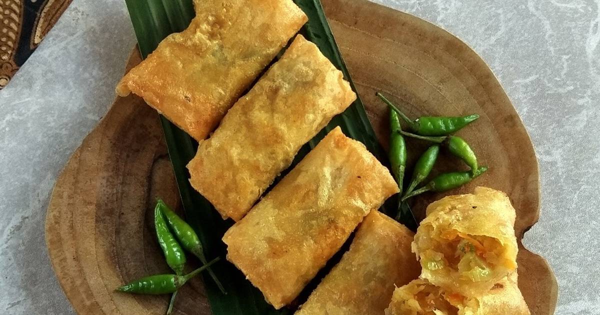 Resep Lumpia Bengkuang oleh Juni DwiAnggiani - Cookpad