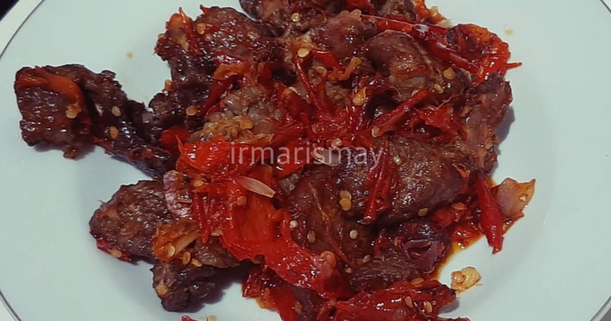 Resep 185. Dendeng Balado Basah oleh Irma Rismayanti - Cookpad