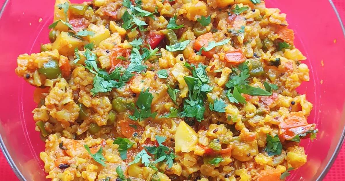 Mix vegetable Subji Recipe by Sangita Vyas - Cookpad