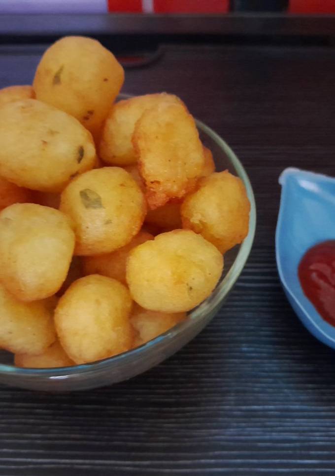 Resep Bola Bola kentang (Simpel) cemilan anak oleh Nie D'juli - Cookpad