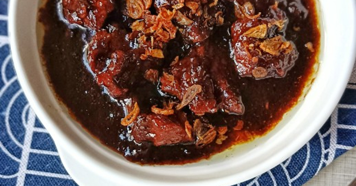 Resep Terik Daging Sapi Ala Kondangan oleh Nindaummuzia - Cookpad
