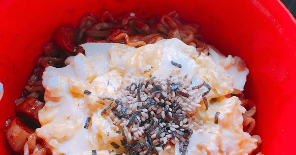 Resep Samyang Special Ala Evyna oleh evina nahar - Cookpad