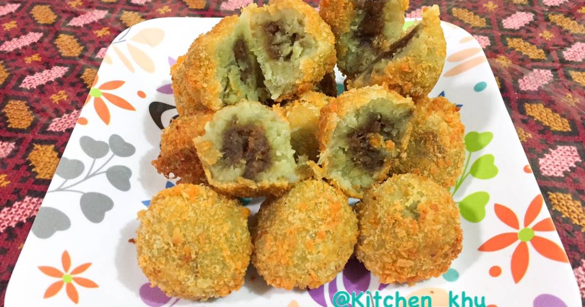 Resep Bola-bola Ubi oleh Kitchen_Khu - Cookpad