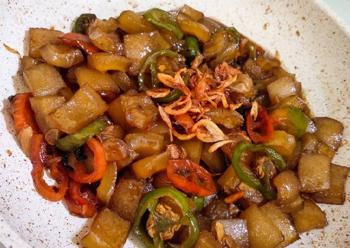 Resep Oseng kikil cabe gendot oleh Devia Desyanti - Cookpad