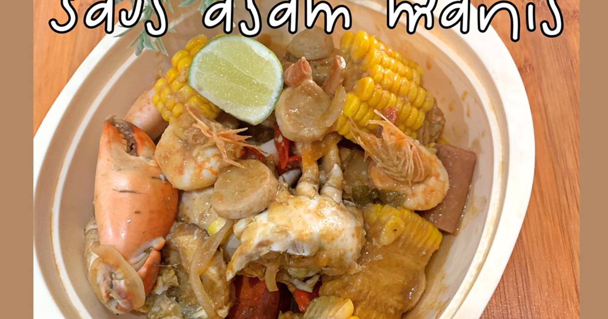 12 resep daging rajungan asam manis enak dan mudah - Cookpad