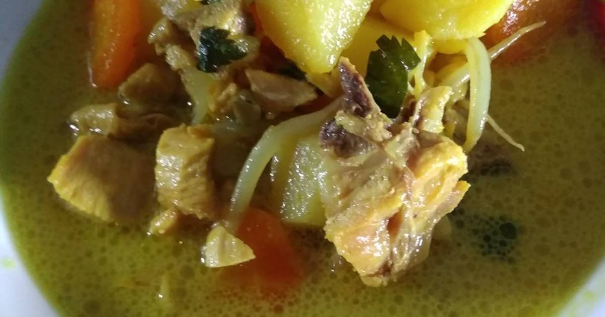 Resep Soto ayam+sayur santan oleh si Pesek - Cookpad