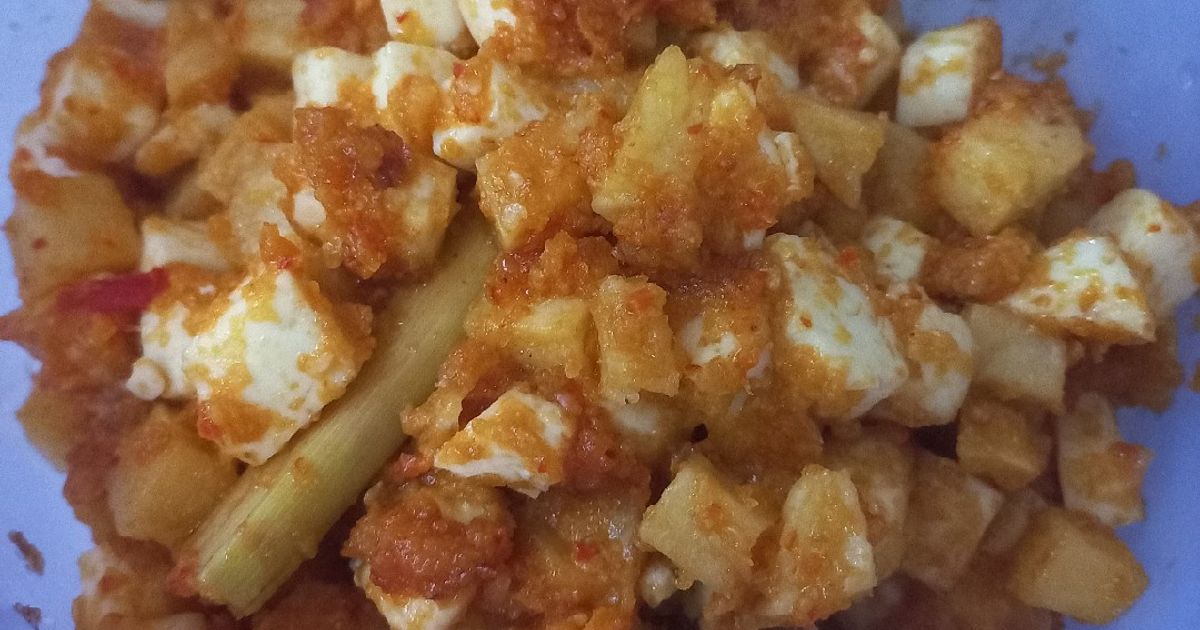 Resep Sambal Goreng Ketang Putih Telur oleh Syahnaz Rahmadi - Cookpad
