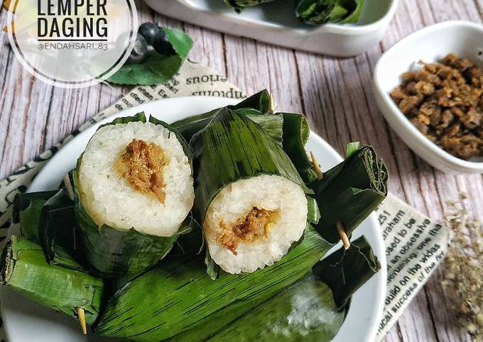 Resep Lemper Daging oleh Endah Sari | Dapur si Emak - Cookpad