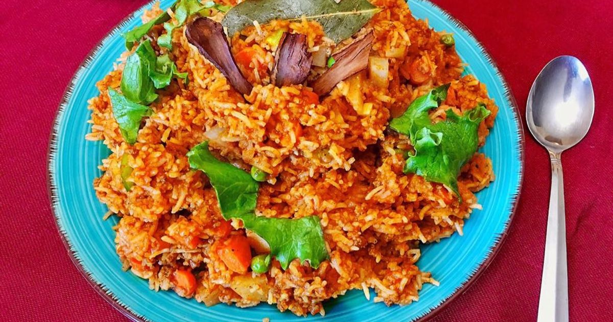 Ground Beef Kabsa With Vegetables Recipe By هند أسامة