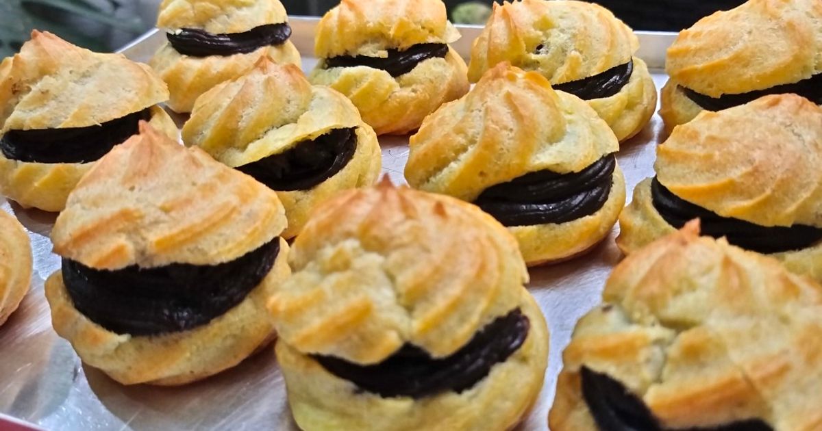 Resep kue soes irit telor rumahan enak dan mudah - Cookpad