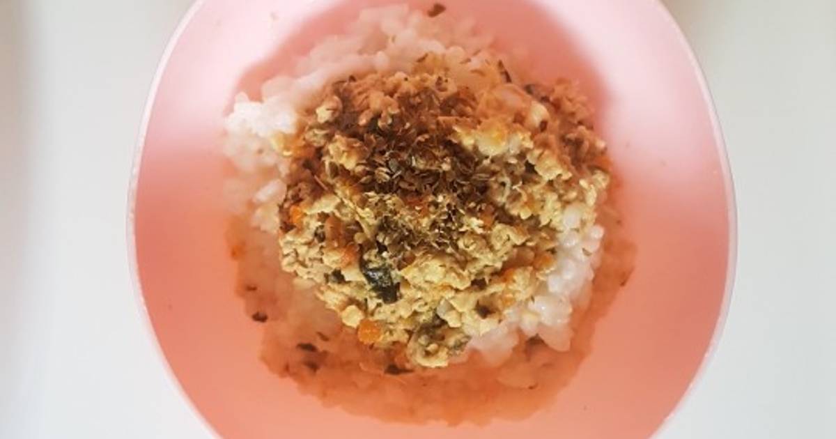 Resep Nasi tim ayam (9month+) oleh Resi - Cookpad