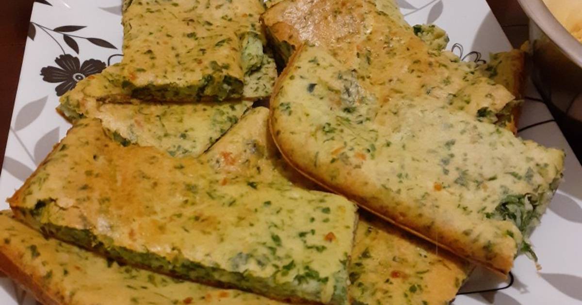 Faina de queso y espinaca licuado Receta de Ivi- Cookpad