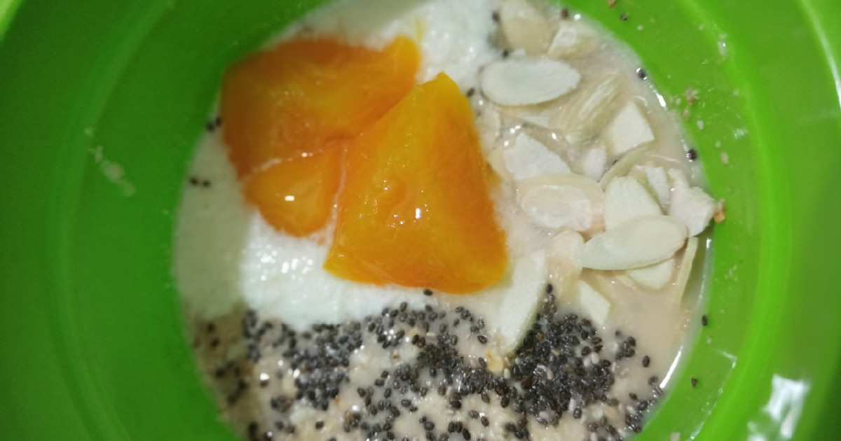 Resep Overnight Yakult Oat oleh Rosa Redia - Cookpad