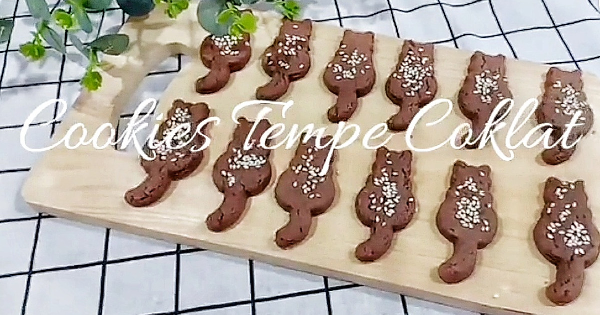 Resep Cookies Tempe Coklat oleh Maya Damamain - Cookpad