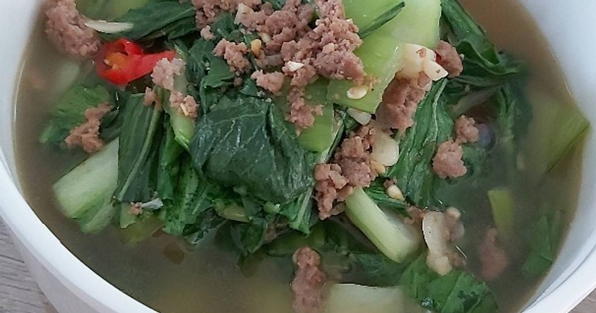 6.840 resep sawi daging cincang enak dan mudah - Cookpad