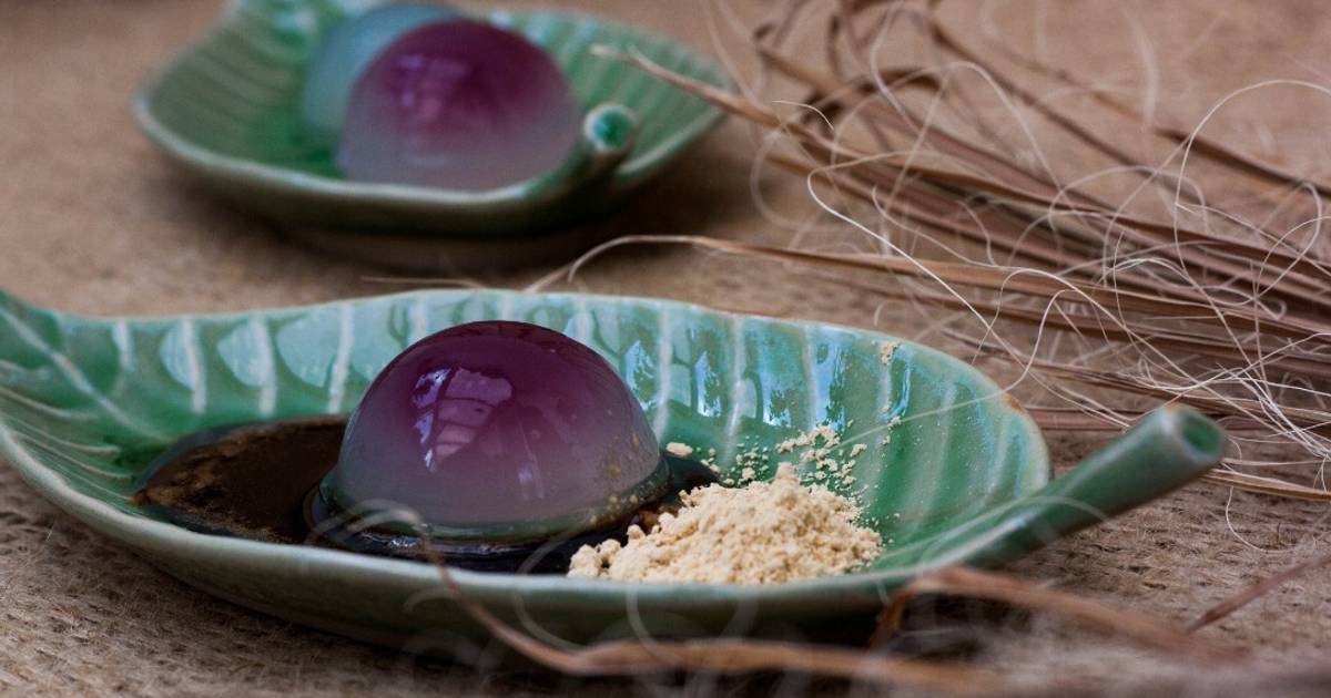 Japanische Mizu Shingen Mochi (Raindrop Cake) Rezept von Mufaffi's ...