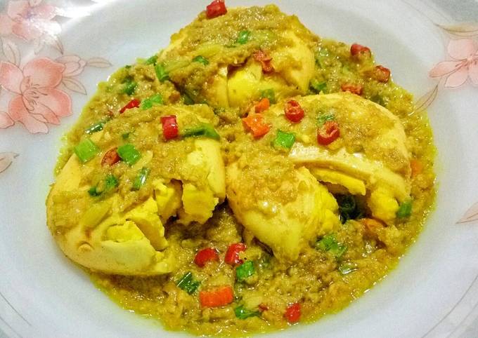 Resep Telur (Hintalu) Penyet Sambal Kuning oleh Vey Alodia's Kitchen ...