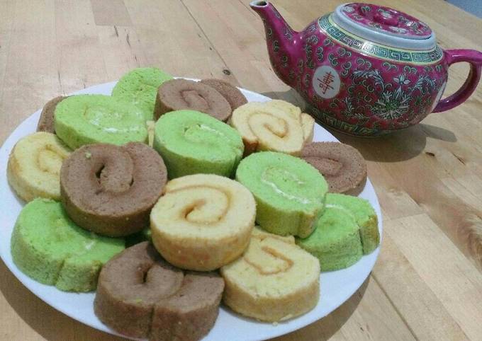 Resep Mini Swiss Roll oleh Suli Huang - Cookpad