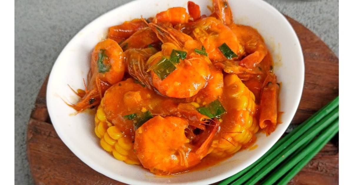 Resep Udang saus padang oleh Megha Triea - Cookpad