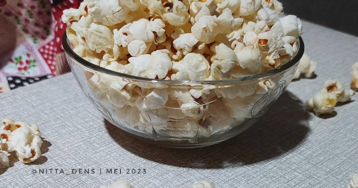 Resep 21. Popcorn Original oleh Denisa Nitta - Cookpad