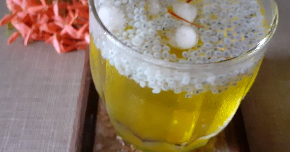 Kesar Lemon Sharbat Recipe by Jasmin Motta _ #BeingMotta - Cookpad