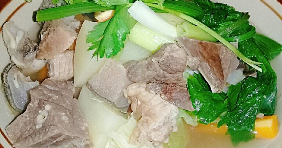 Resep Sup Daging sapi oleh Aura Sandra - Cookpad